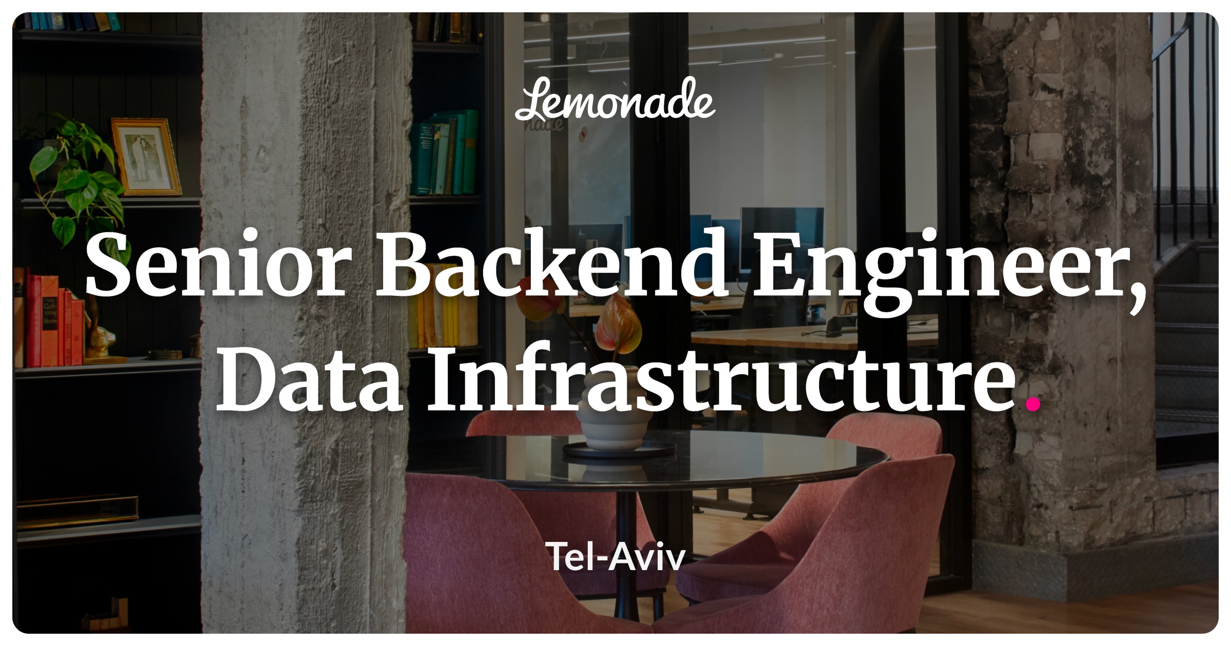 Senior Backend Engineer, Data Infrastructure | Lemonade Careers
